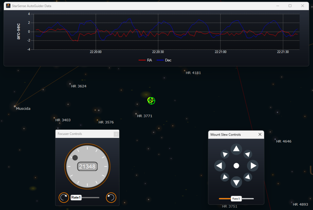 Setting up the StarSense Autoguider – Wolf Run Observatory