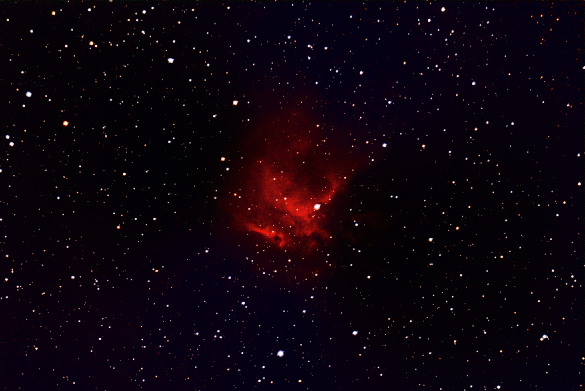 Iris Nebula – NGC 7023 – Wolf Run Observatory
